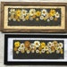 Real Pressed Daisy Panoramic Framed Picture Wall Art Dried - Etsy