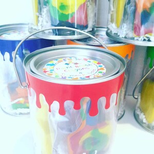 Paint Brush Crayon Bucket Set - Etsy