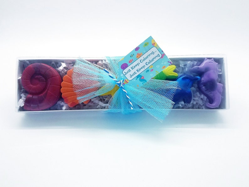 Under the Sea Crayons - Ocean Crayons - Etsy