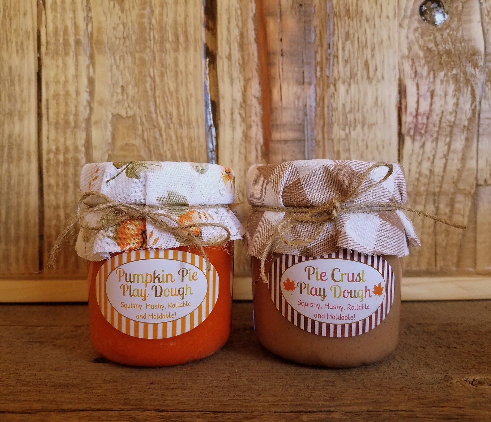 Pumpkin Pie Play Dough Baking Kit – Pumpkin Pie Scented Play Dough ...