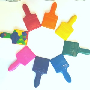 Paint Brush Crayon Bucket Set - Etsy