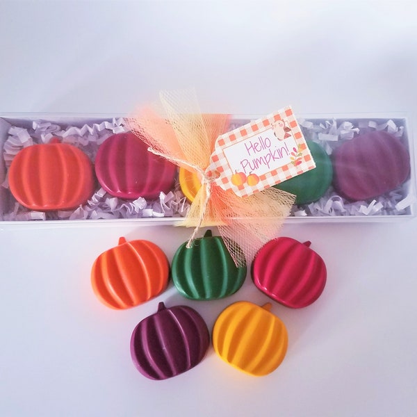Pumpkin Crayons - Etsy