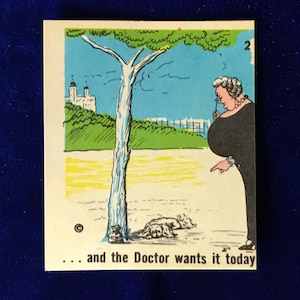 1930's Cocker Spaniel Dog Zito Cartoon Tiny Artist Signed Card ...