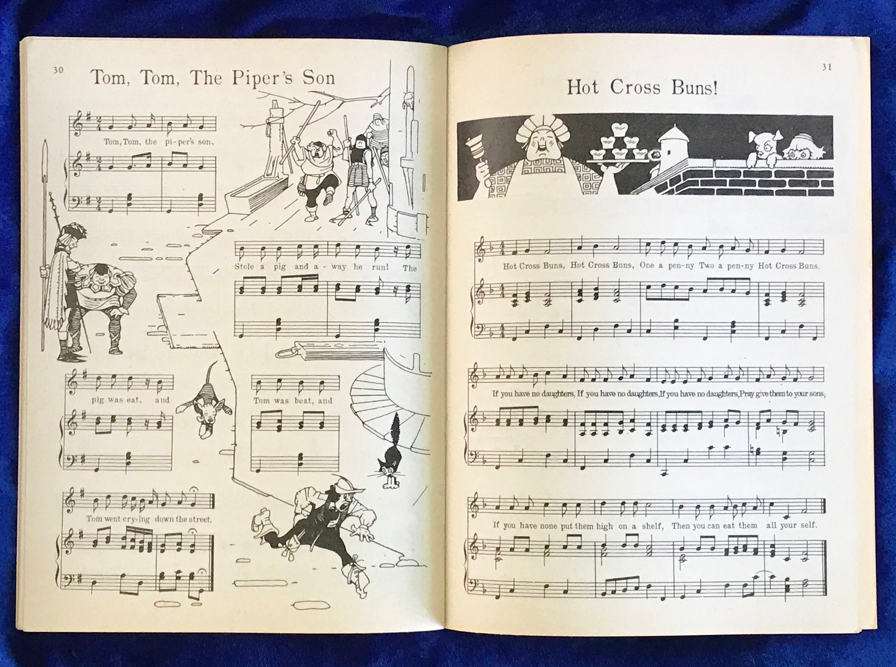 1935 Treasure Chest of Children's Songs and Games Music Book Music ...