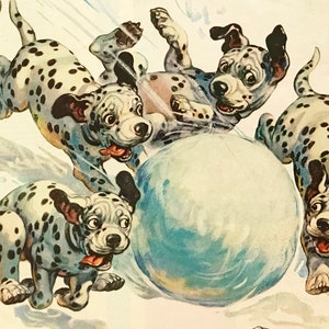 1952 Texaco Fire Chief Gasoline Dalmatian Puppies Original ...