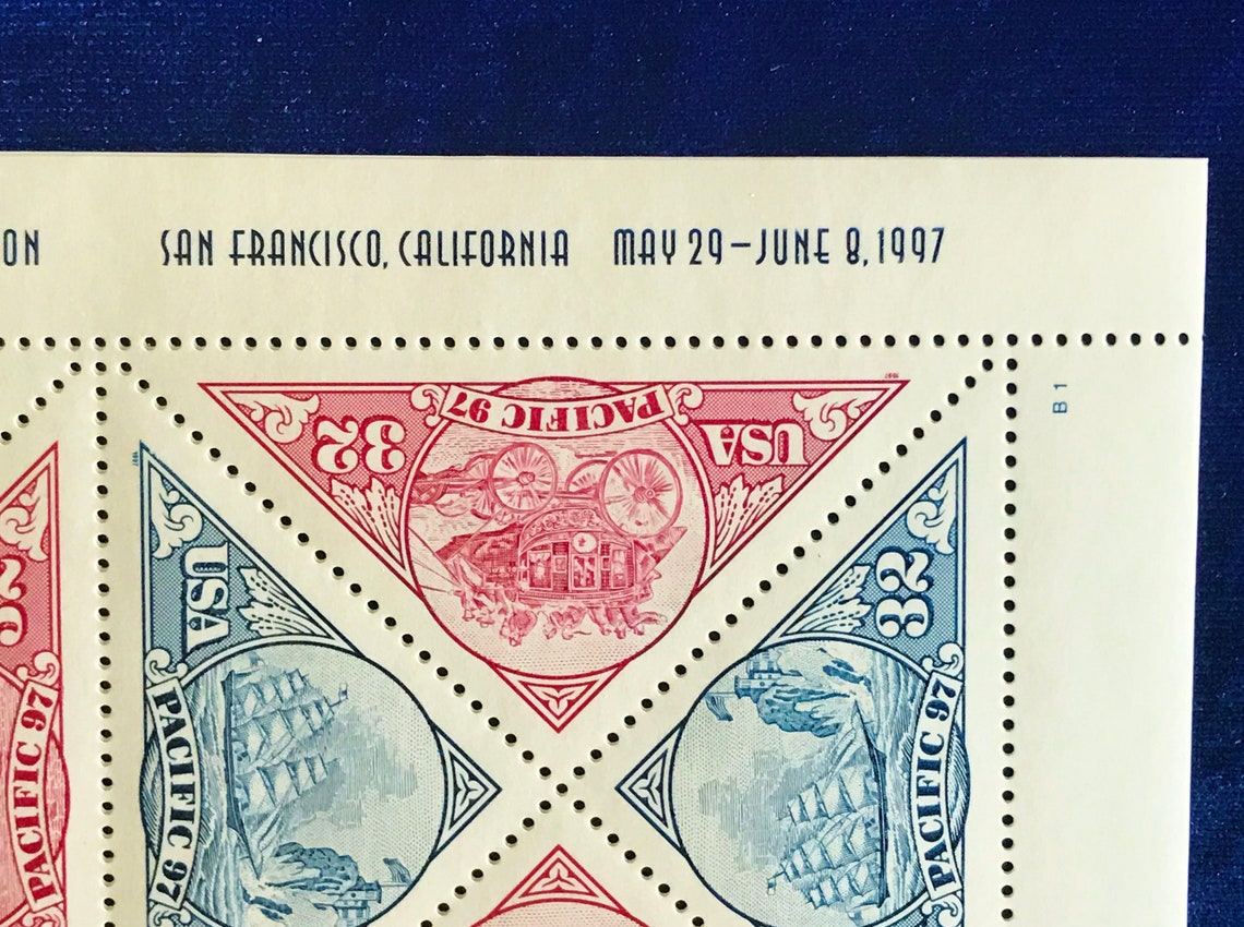 Pacific 97 International Stamp Exhibition San Francisco | Etsy