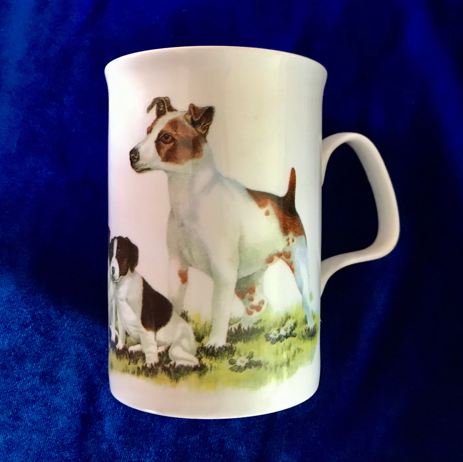 Vintage Jack Russell Terrier Dogs Roy Kirkham Mug - Etsy
