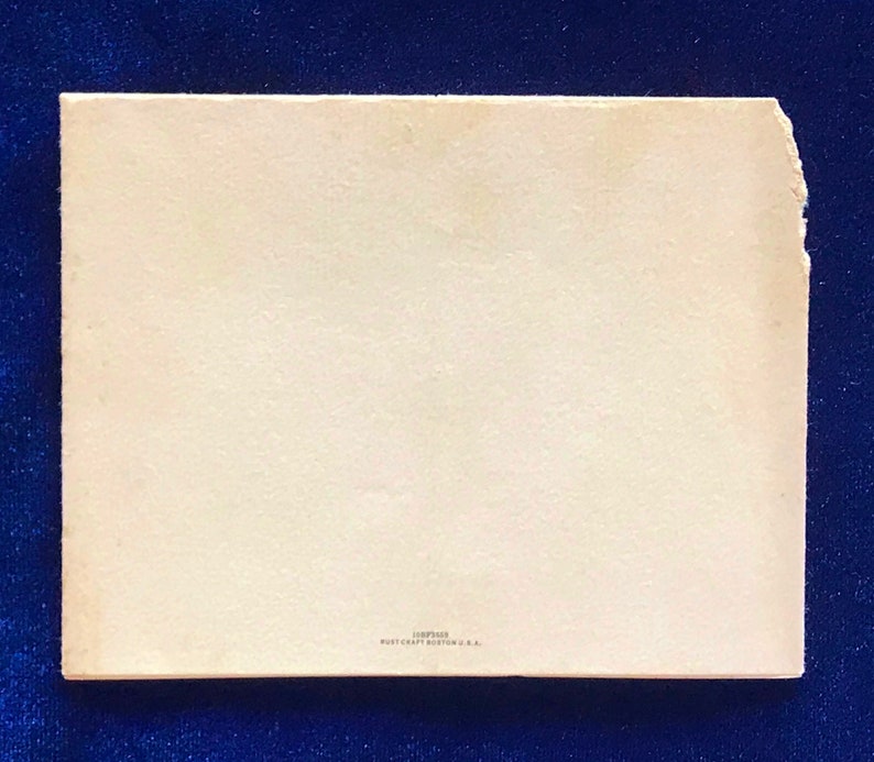 C.1928 Rust Craft Birthday Card for Auntie Beautiful | Etsy