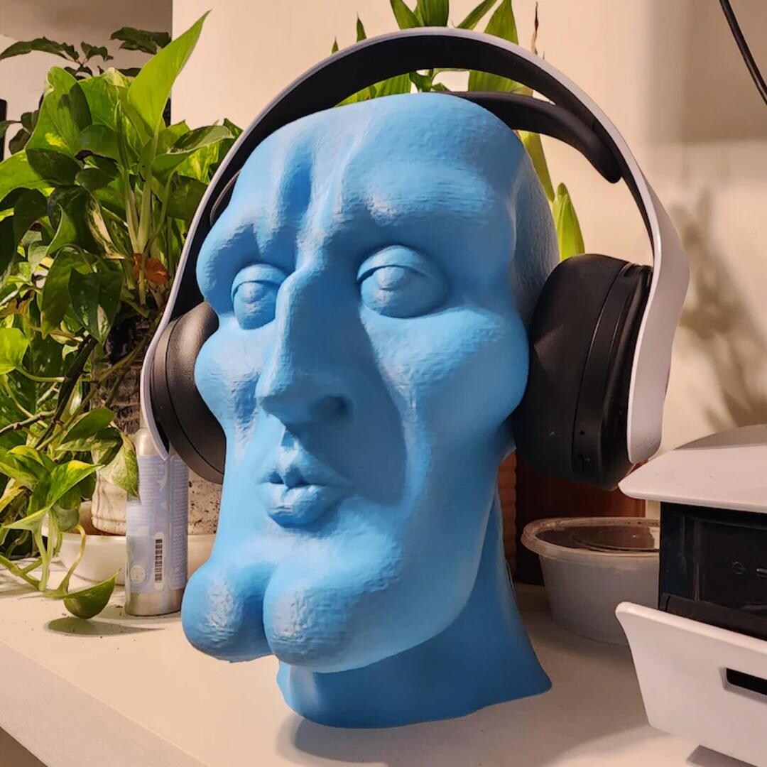 Handsome Squidward Headphone Stand / Gamer Headset Stand /perfect Gamer ...