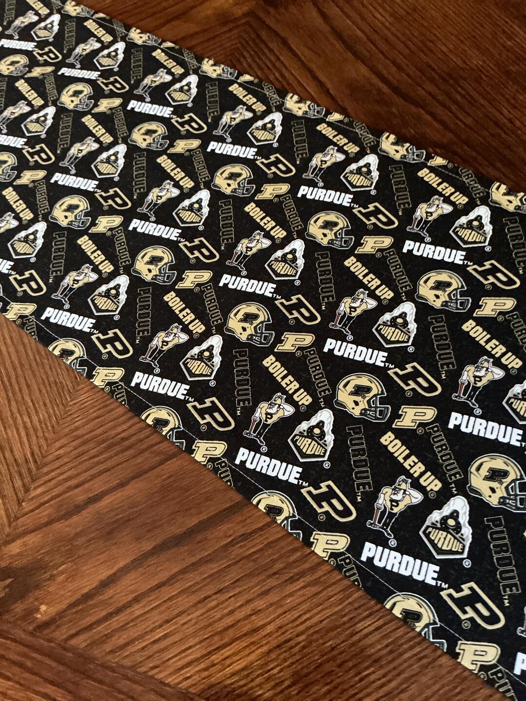 Purdue Reversible Table Runner - Etsy