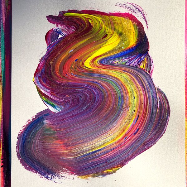 Swirl Painting - Etsy