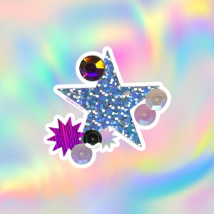 Digital Gems and Sequins for Printable Ephemera Pack #1, Digital ...