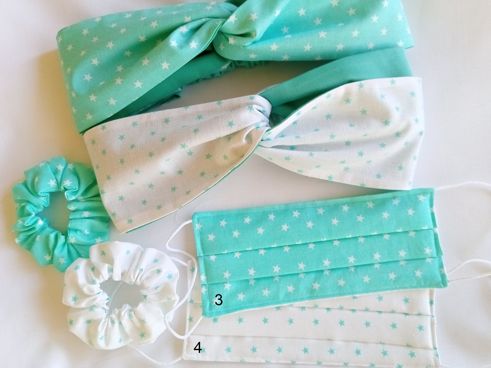 Social Face Mask Pack Face Mask Twist Knot Headbands Turban | Etsy