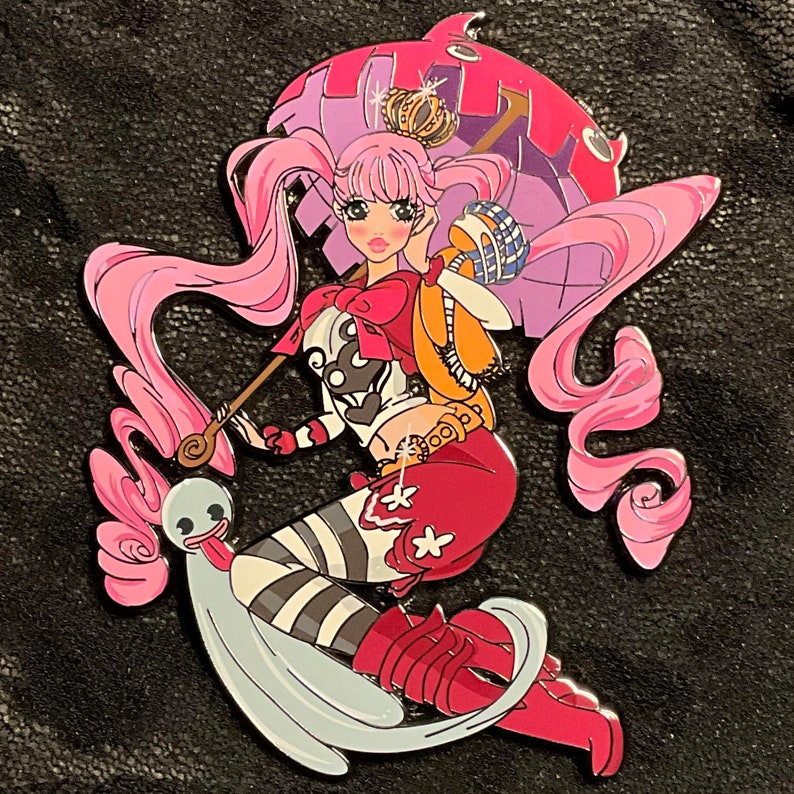 One Piece Inspired Perona: Ghost Princess Enamel Pin - Etsy