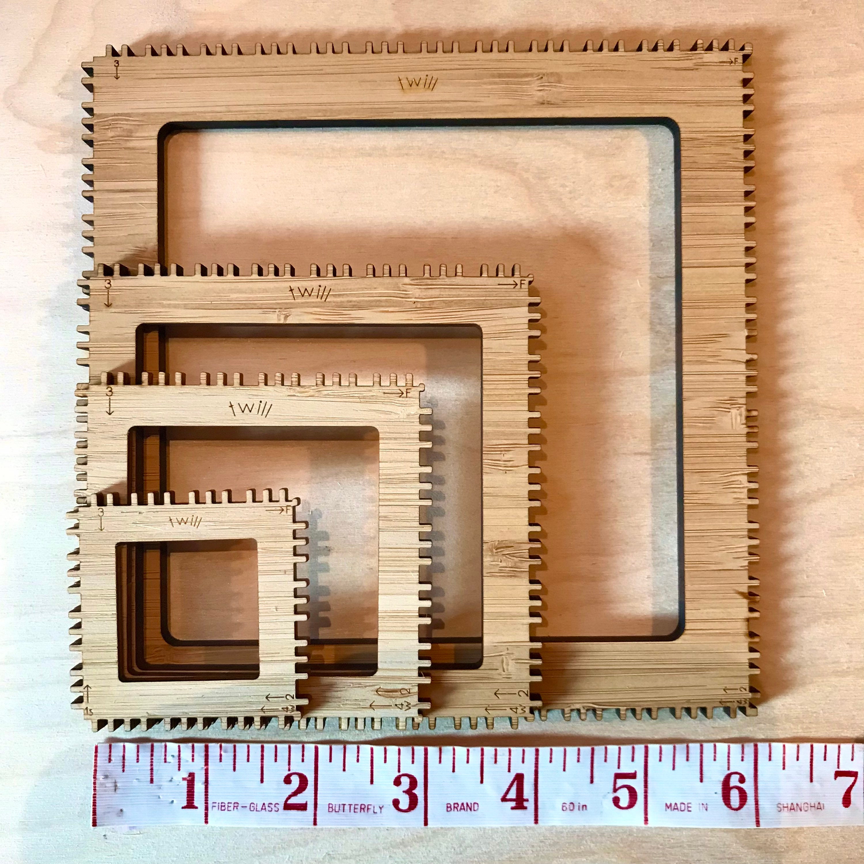 Square Loom Frames Various Sizes no Nails Pin Loom Weaving - Etsy