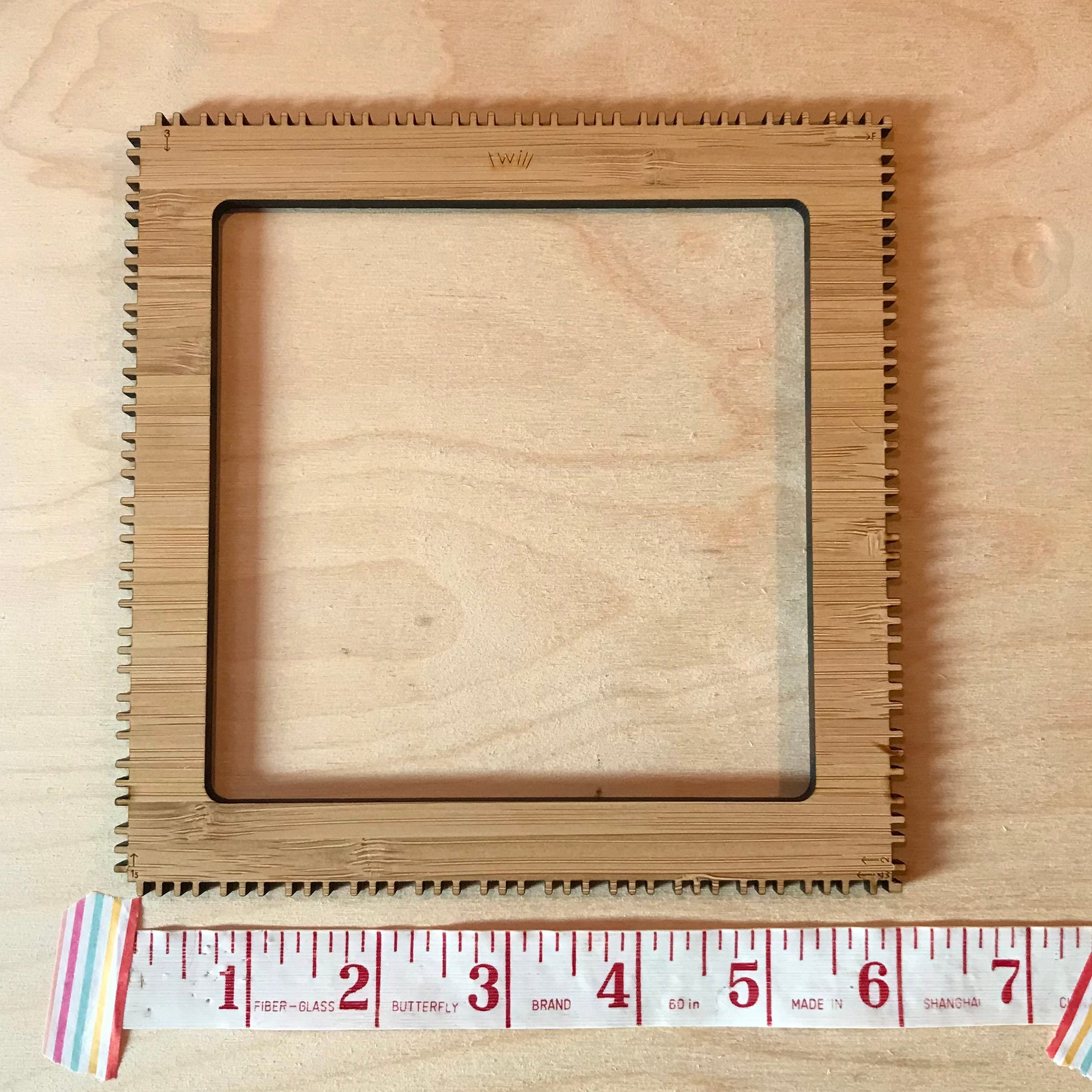 Square Loom Frames Various Sizes no Nails Pin Loom Weaving - Etsy