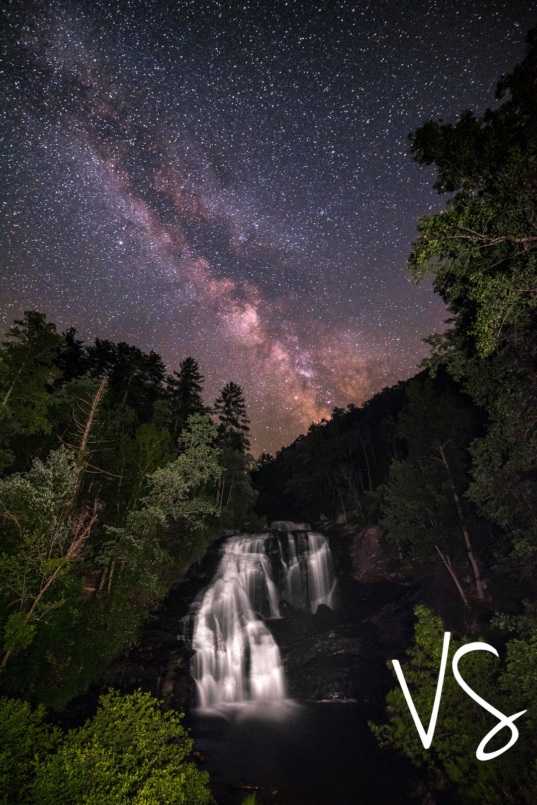 Bald River Falls Milky Way - Etsy
