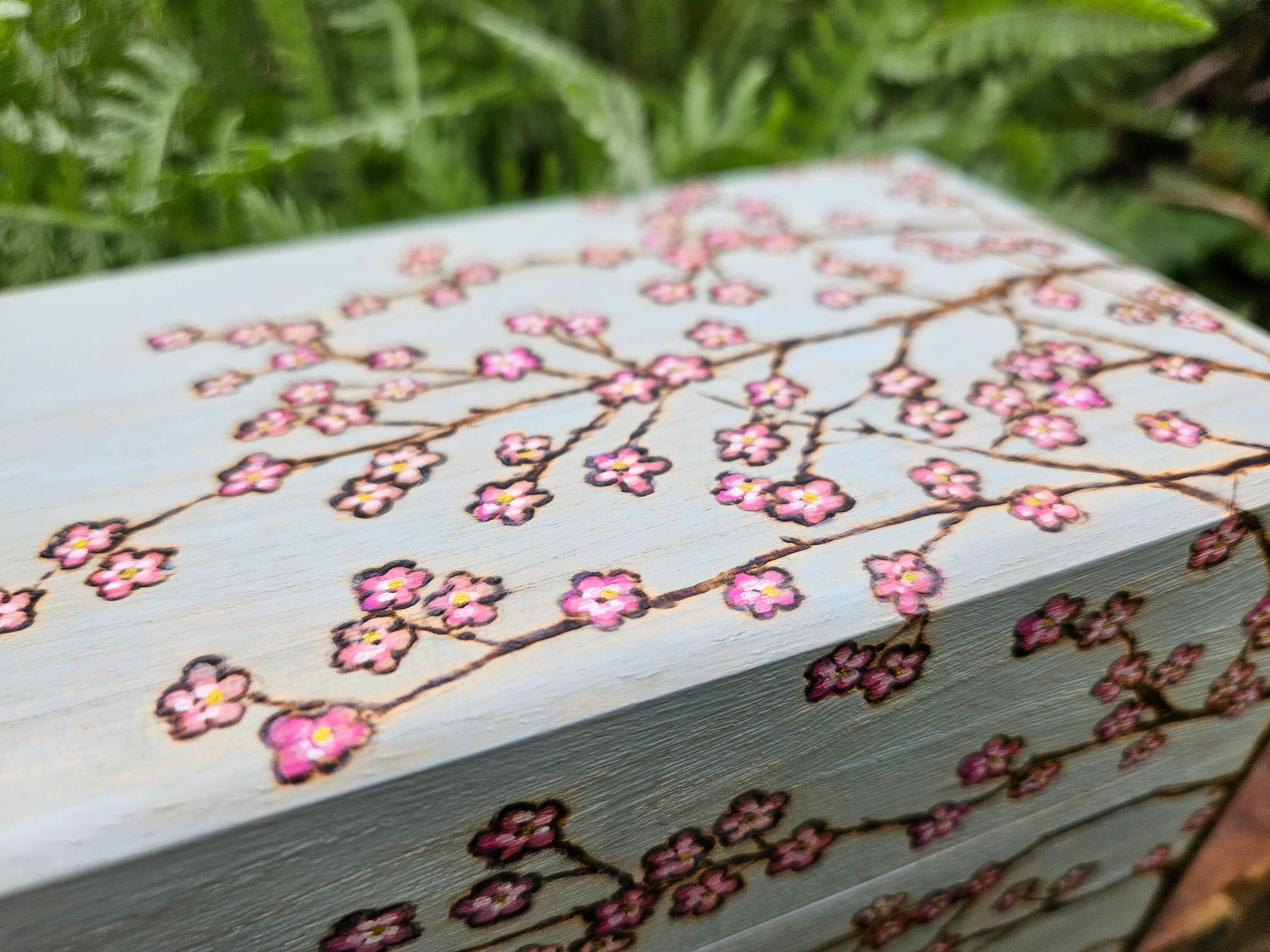 Cherry Blossoms Memory Box - Etsy