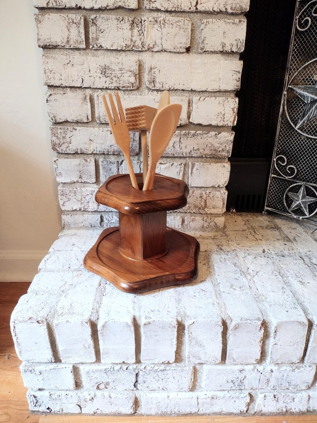 Vintage Utensil Lazy Susan - Etsy