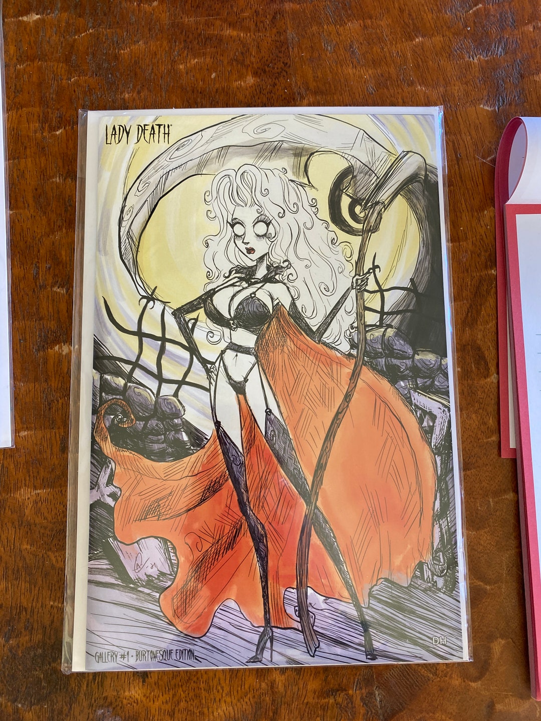 Lady Death Gallery 1 Burtonesque Edition ARTIST PROOF - Etsy