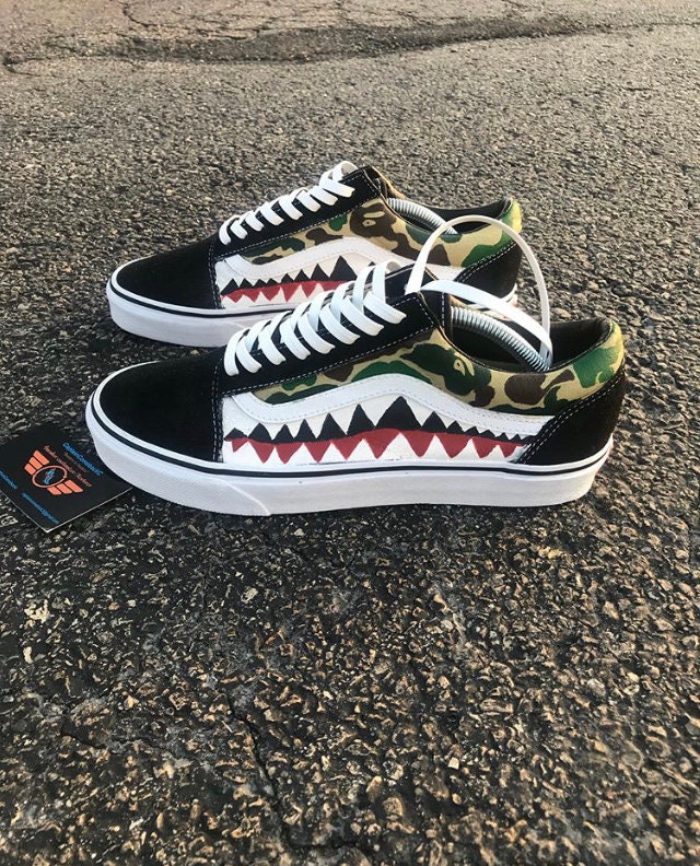 Bape Van Customs for Him or Her - Etsy