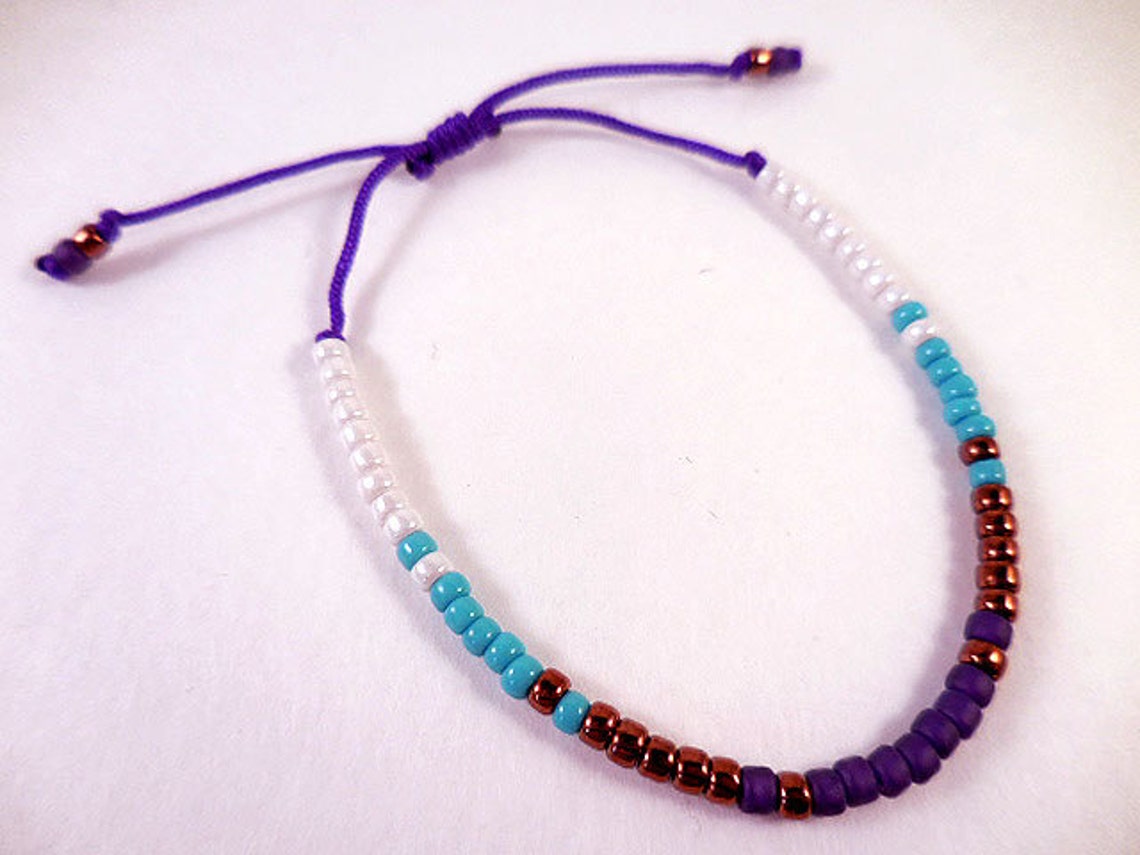 Seed Bead Bracelet Friendship Bracelet Boho Bracelet Beaded | Etsy