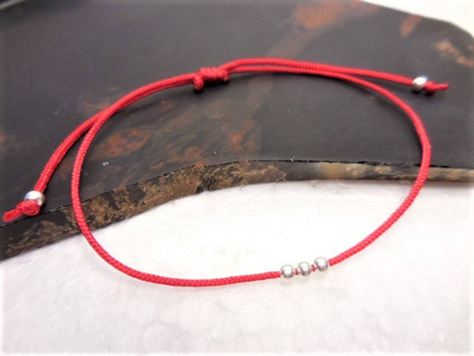 String Bracelet, String Bracelet With Sterling Silver or Gold Filled ...