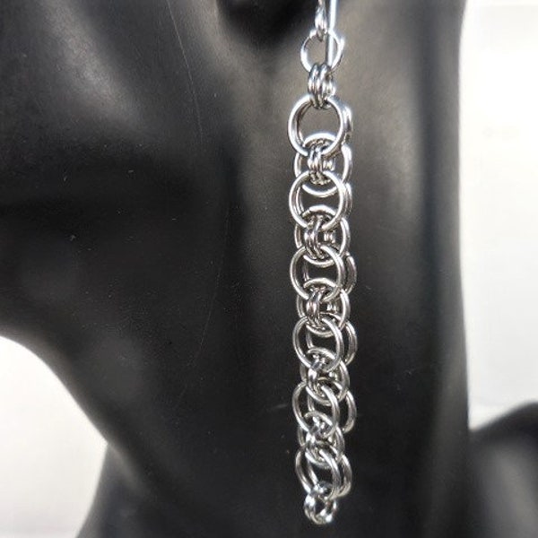 Chainmaille Earrings - Etsy