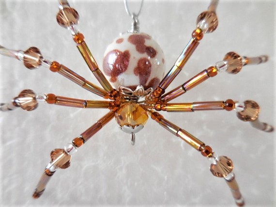 Christmas spider with Christmas Spider Legend beaded spider | Etsy