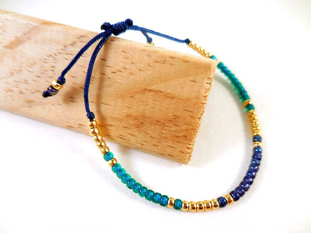 Seed Bead Bracelet Friendship Bracelet Boho Bracelet Beaded | Etsy