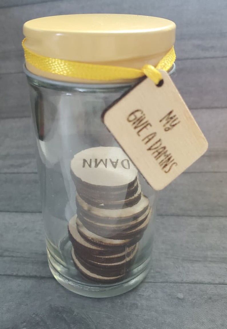 Adult Give a F and Damn Gift Kit Gag Gift SVG DIGITAL Laser Cut File ...