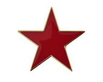 Red Star Pin | Etsy