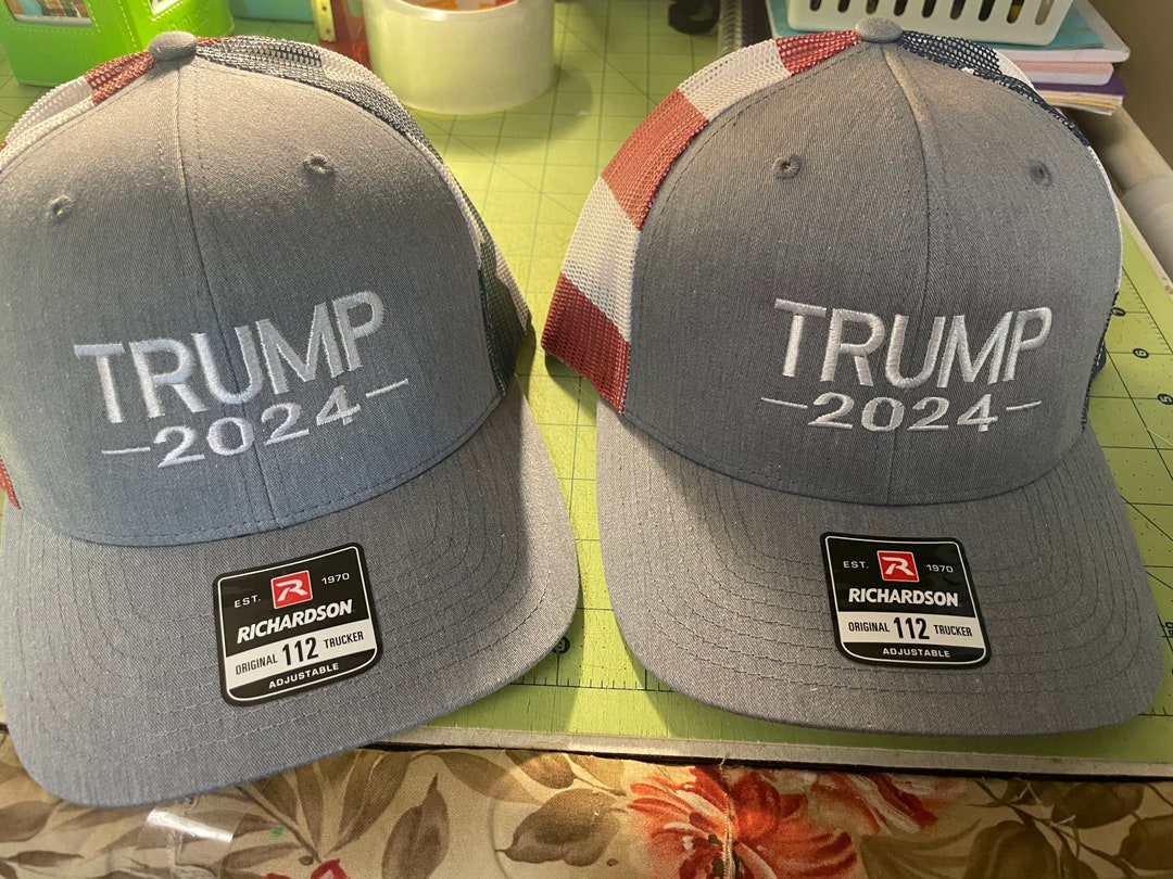 TRUMP 2024 Flag Back Hat!! - Etsy