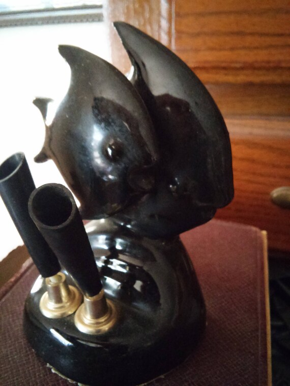 Retro Angel Fish Desk Pen Pencil Holder. - Etsy