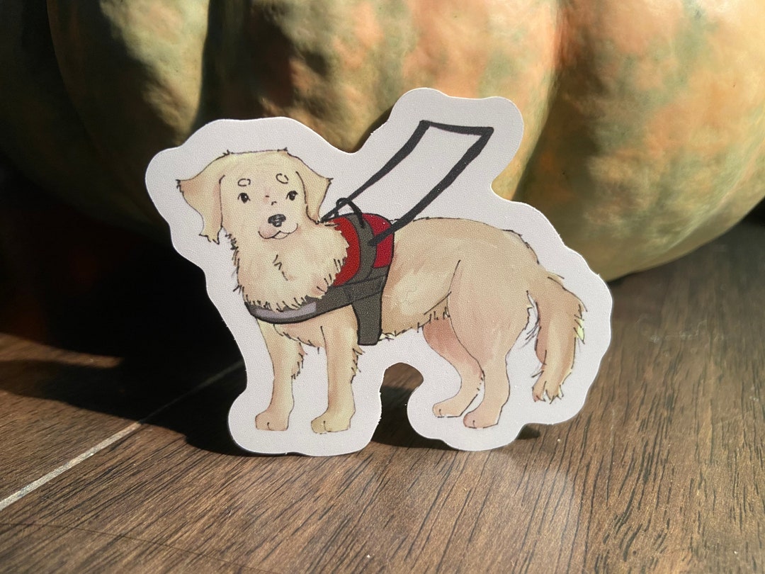 Service Dog Sticker - Etsy