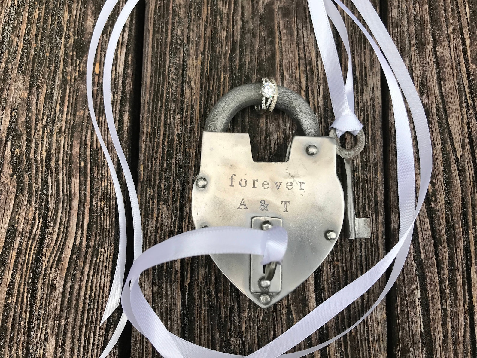 Love Lock Unity Ceremony Vintage Wedding Gift Idea for the | Etsy