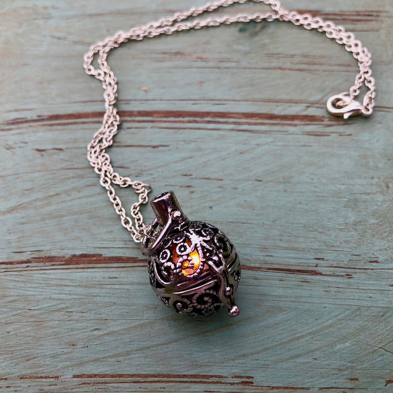 Glow in the Dark Locket - Etsy