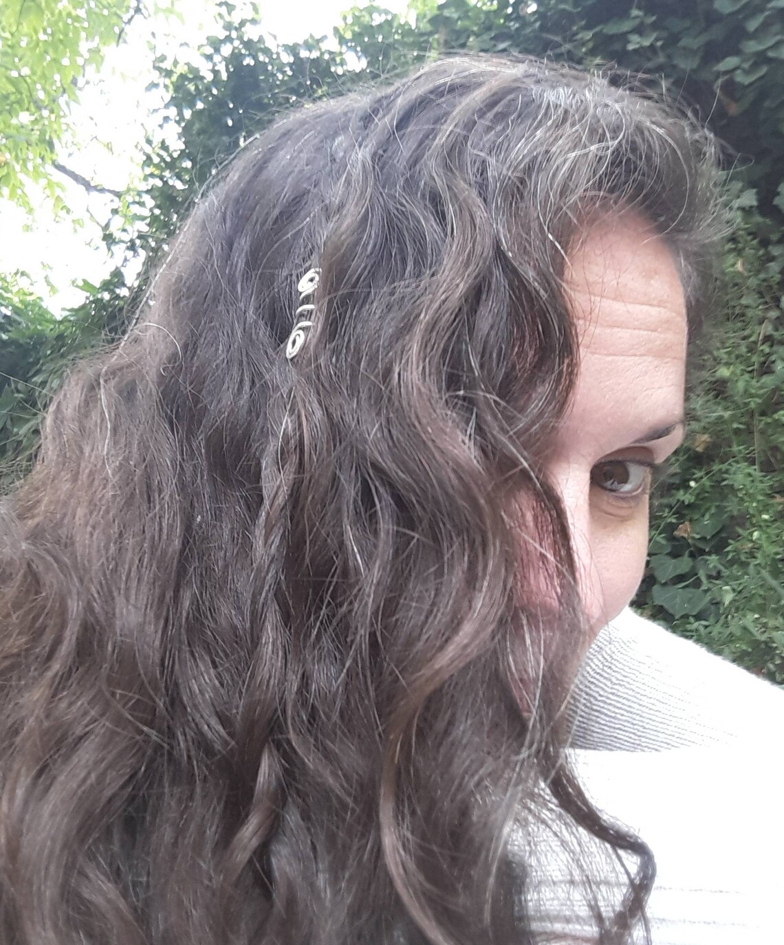Sterling Silver Hair Spiral Dreadlock Accessories Plait - Etsy