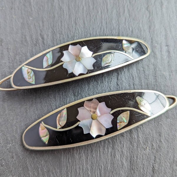 Vintage Hair Clips - Etsy