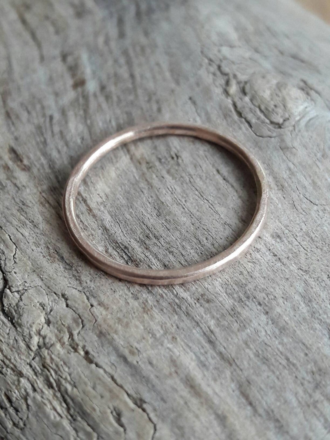 Simple Rose Gold Ring Rose Gold Fill Pink Gold Ring Rose | Etsy