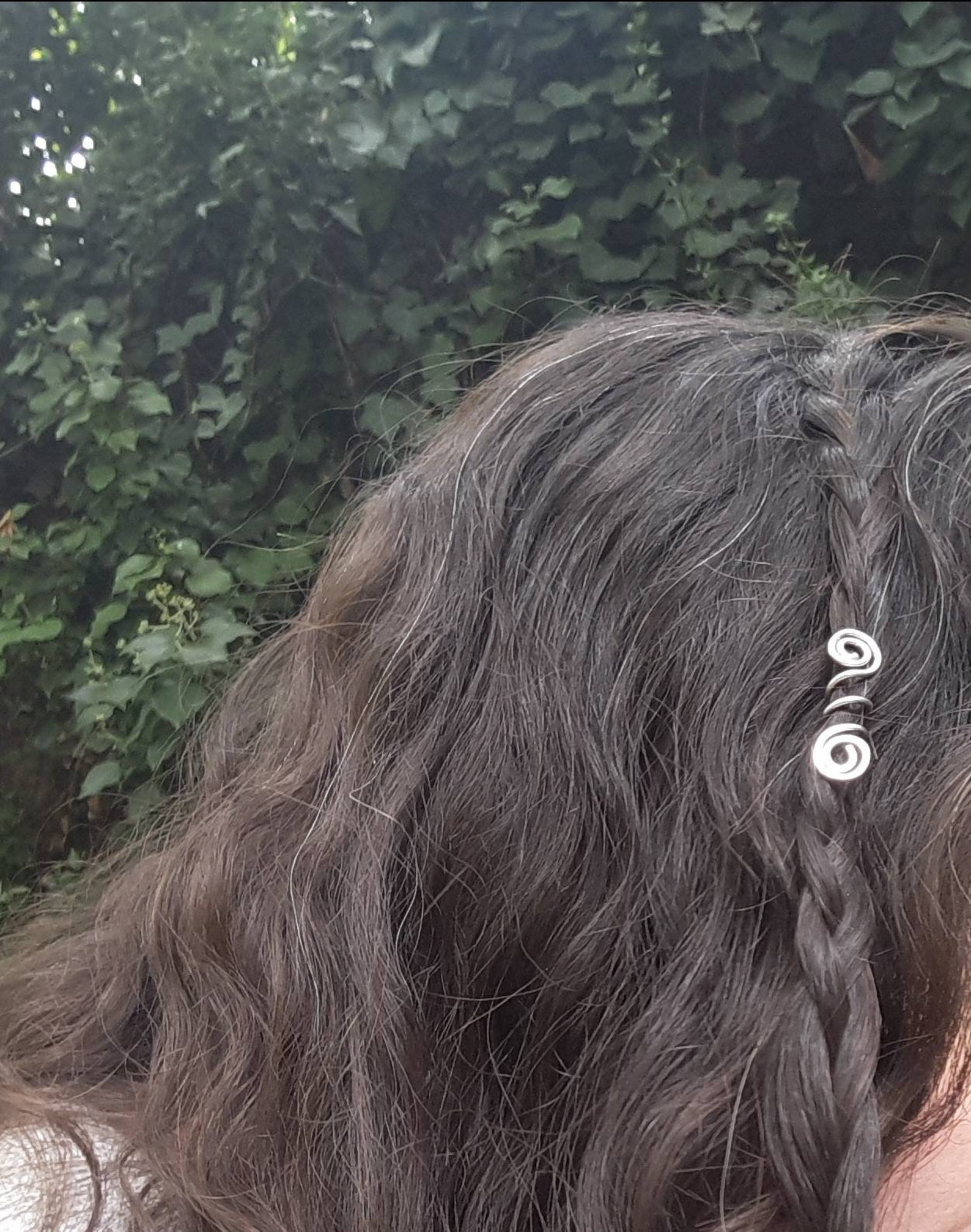 Sterling Silver Hair Spiral Dreadlock Accessories Plait - Etsy