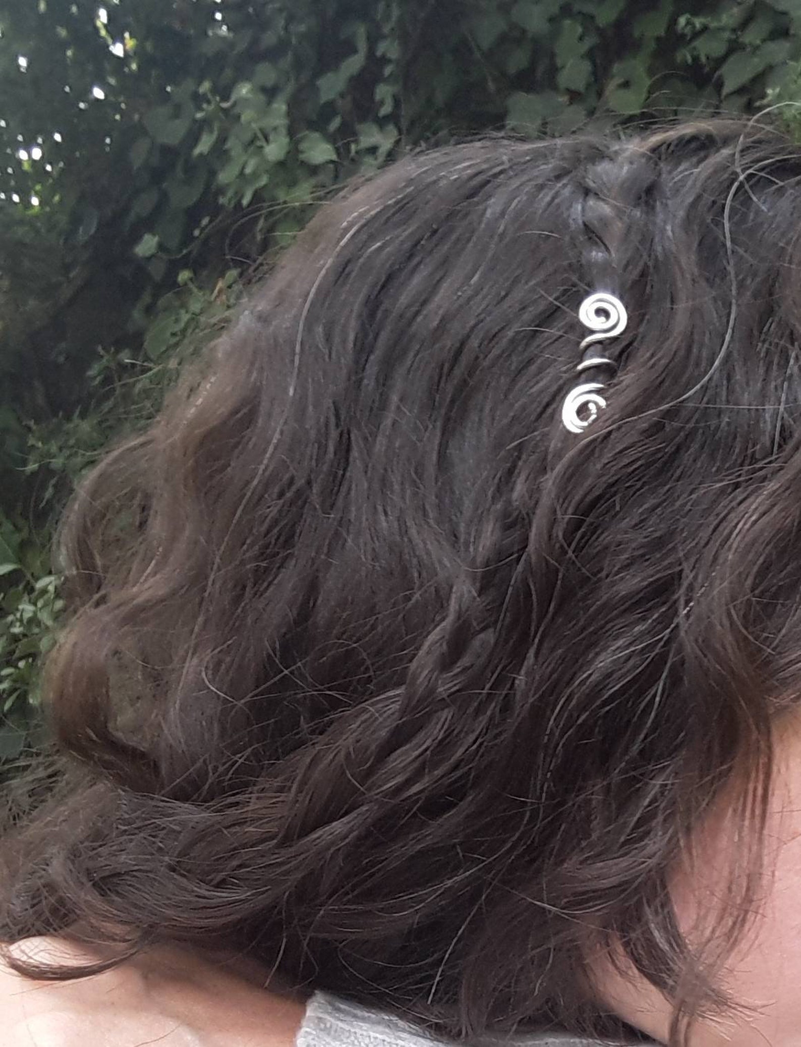 Sterling Silver Hair Spiral Dreadlock Accessories Plait - Etsy