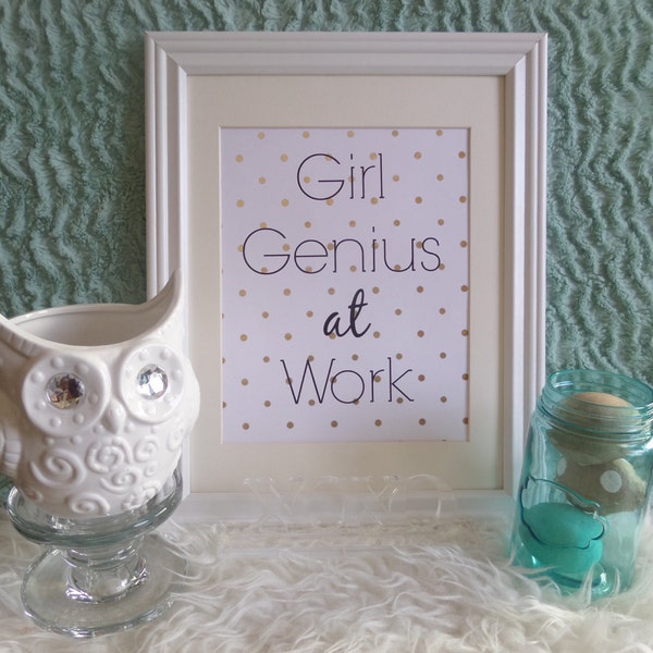 Genius at Work - Etsy
