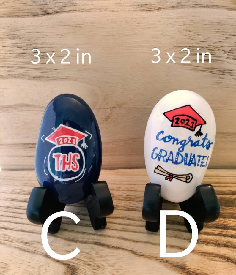 Graduation Painted Rock Gift Custom Orders Inspirational | Etsy