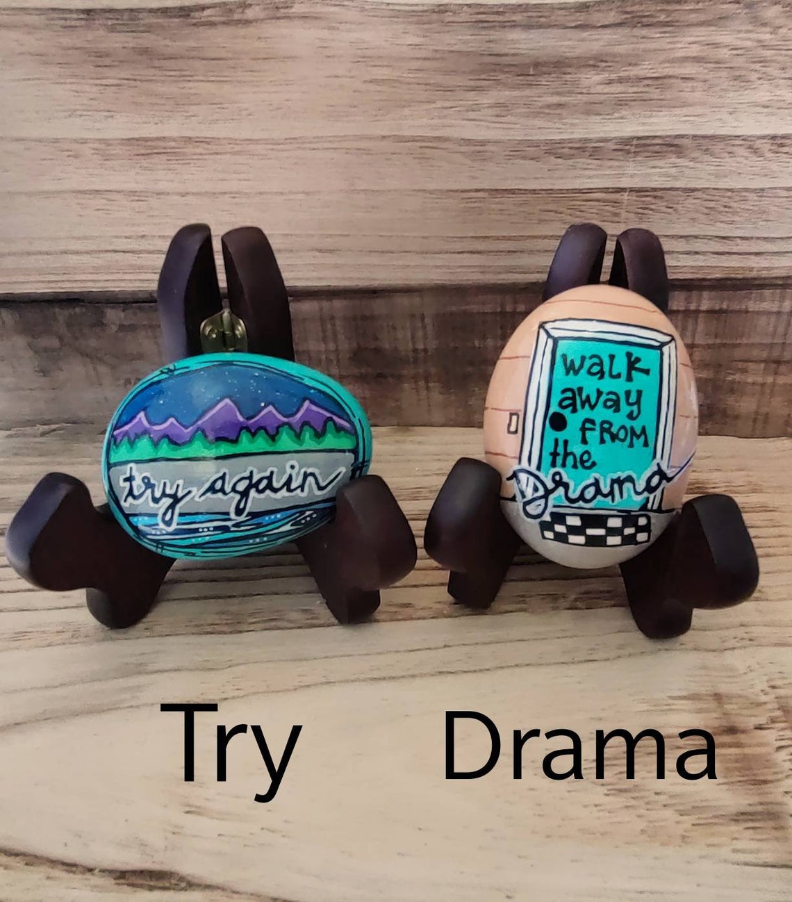 Painted Inspirational Positive Rocks Painted Rocks - Etsy