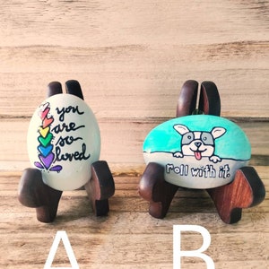 Painted Inspirational Positive Rocks, Painted Rocks, Motivational Gifts ...