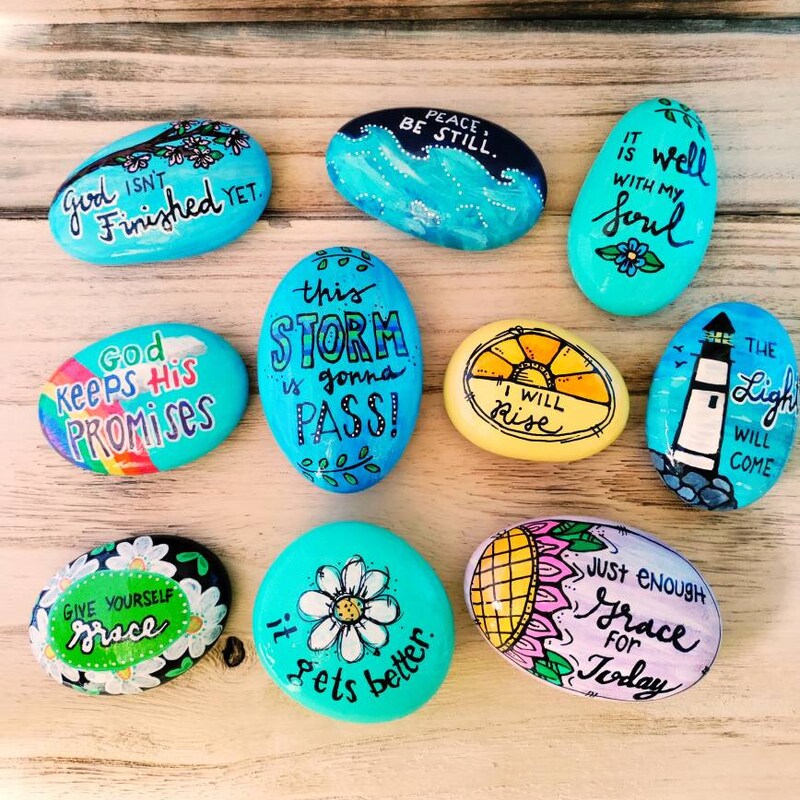 Scripture Rocks - Etsy