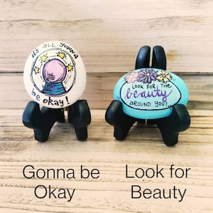 Inspirational Painted Positive Rocks, Painted Rocks, Motivational Gifts ...