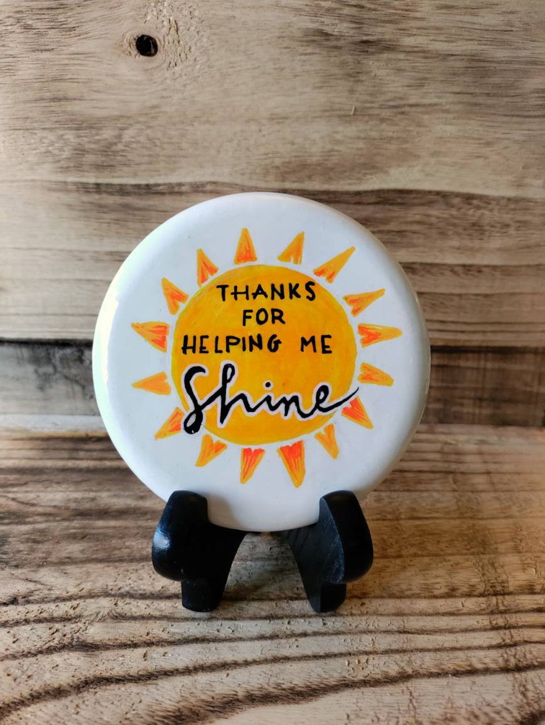 Painted Rock Teacher Gift, Painted Rock, Handmade Painted Rock Teacher ...