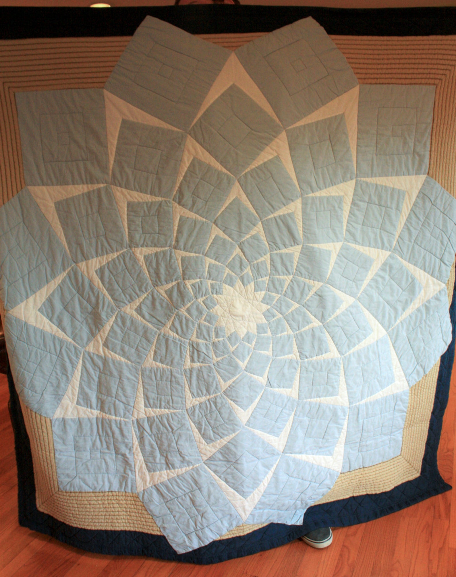 Lotus Star Quilt Pattern - Etsy